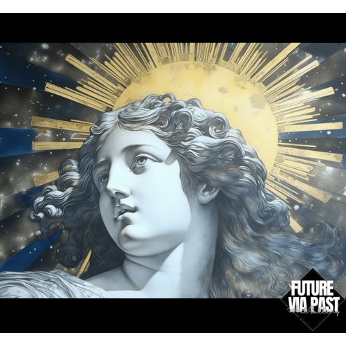 Интерьерная картина "Затмение" от бренда FutureViaPast 30х40