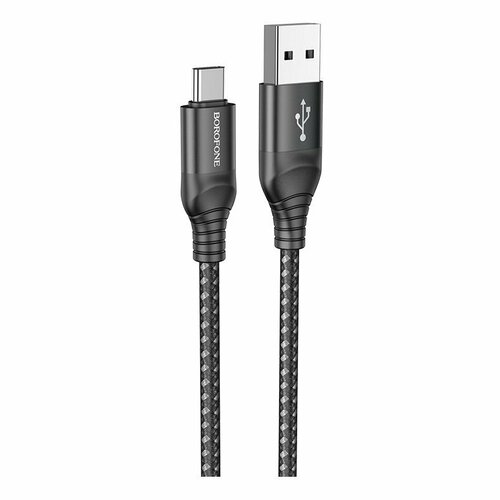 Дата-кабель Borofone BX56 USB-Type-C, 1 м, черный