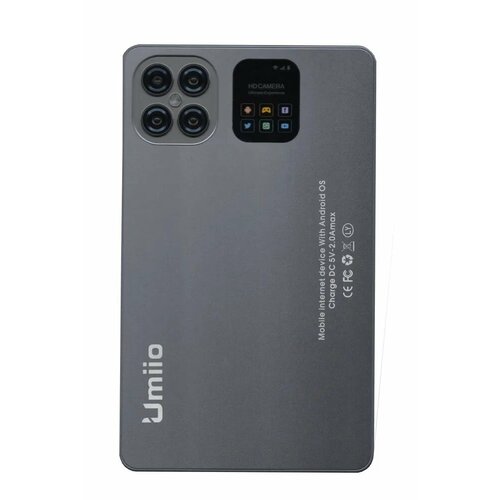 Планшет Umiio 8,1 дюйма, 4 Гб оперативной памяти, 64 Гб встроенной памяти