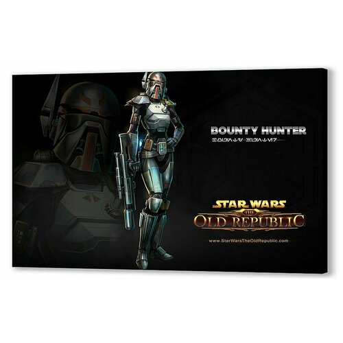 Плакат, постер на бумаге Star Wars: The Old Republic. Размер 30 х 42 см