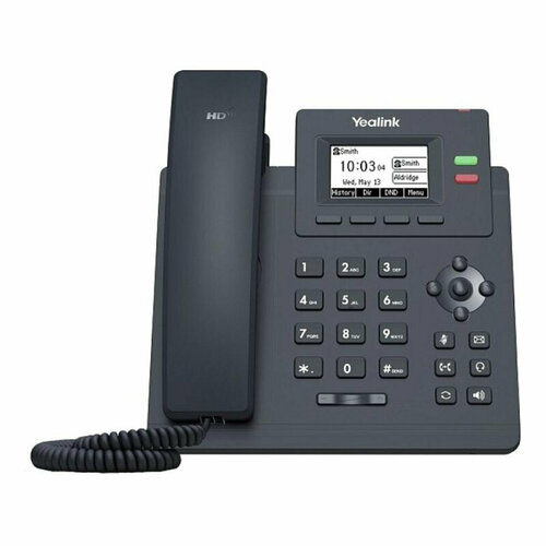 IP-телефон Yealink SIP-T31P, 2 акк, PoE, БП в комплекте, 1371773
