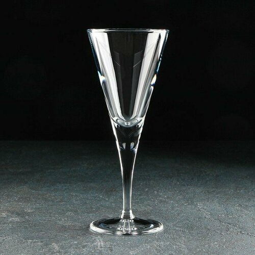 Бокал для шампанского стеклянный V-Line, 200 мл (комплект из 12 шт)