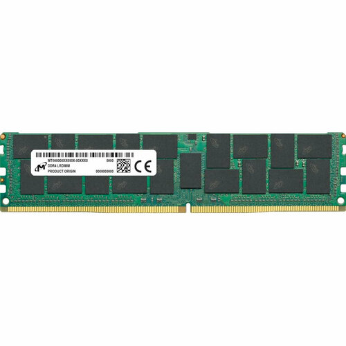 Серверная оперативная память Micron DDR4 LRDIMM 128Gb 3200MHz PC4-25600 ECC, Reg (MTA72ASS16G72LZ-3G2)