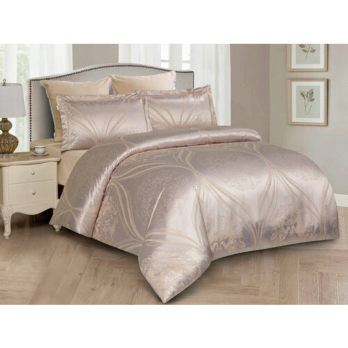 Постельное белье семейное Cleo ROYAL JACQUARD, сатин-жаккард, наволочки 50x70 и 70х70