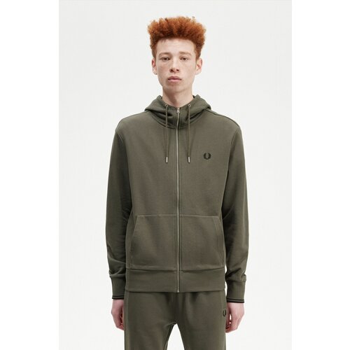 Худи FRED PERRY, размер XXL, зеленый
