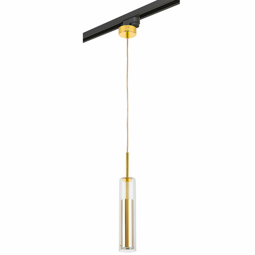 Трековый светильник Lightstar Cilino L1T756012, GU10, кол-во ламп:1шт, Золото