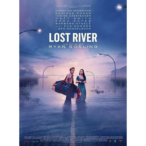 Плакат, постер на холсте Как поймать монстра (Lost River), Райан Гослинг. Размер 30 х 42 см