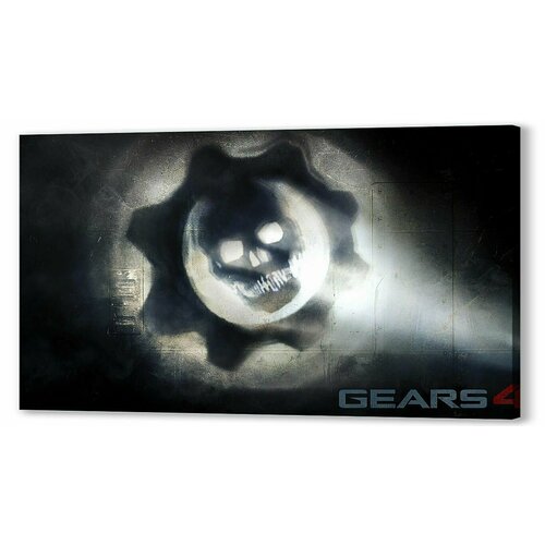 Плакат, постер на бумаге Gears Of War 4. Размер 60 х 84 см
