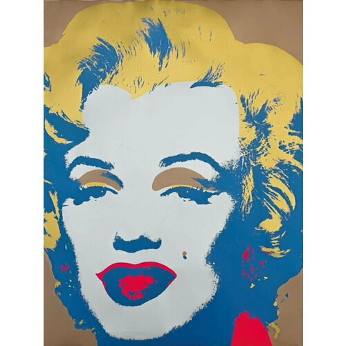 Плакат, постер на холсте Andy Warhol/Энди Уорхол-Мэрилин Монро/искусство/арт/абстракция/творчество. Размер 30 х 42 см