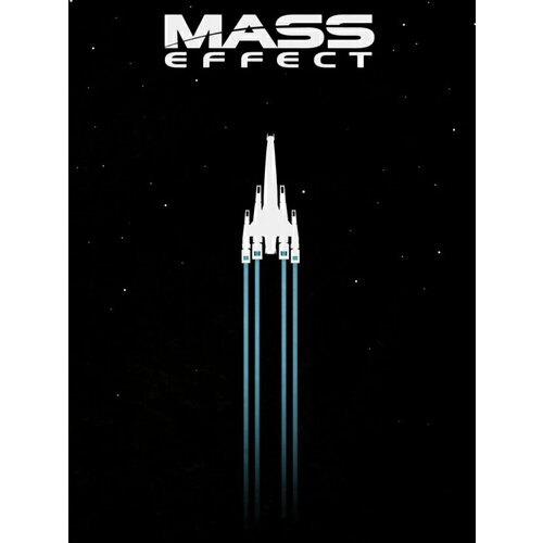 Плакат, постер на бумаге Mass Effect/Масс Эффект/игровые/игра/компьютерные герои персонажи. Размер 42 х 60 см
