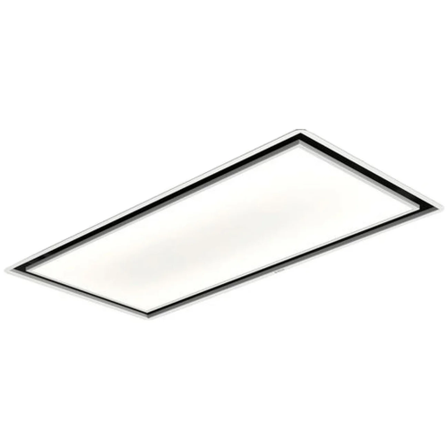 Встраиваемая вытяжка Elica SKYDOME H30 A/100, цвет корпуса белый, цвет окантовки/панели серебристый