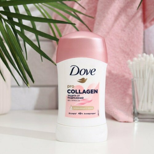 Дезодорант женский Dove Pro-collagen карандаш, 40 мл (комплект из 3 шт)