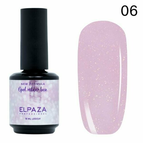 База Elpaza (Эльпаза) Opal Rubber Base 06, 15 мл