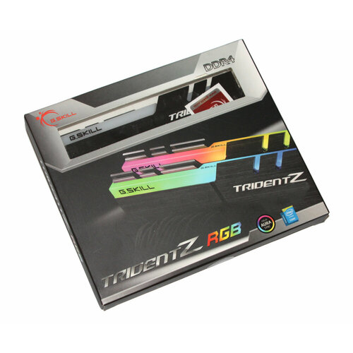 Модуль оперативной памяти G.SKILL TridentZ RGB DDR4 4x8Gb 2400MHz, F4-2400C15Q-32GTZR