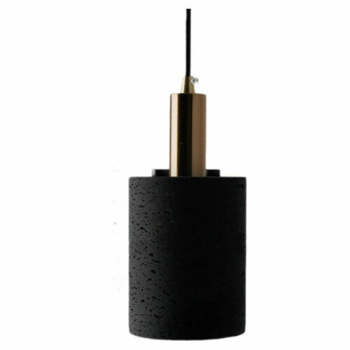 Подвесной светильник Cloyd KAUM P1 / латунь - черн. бетон (арт.11072)
