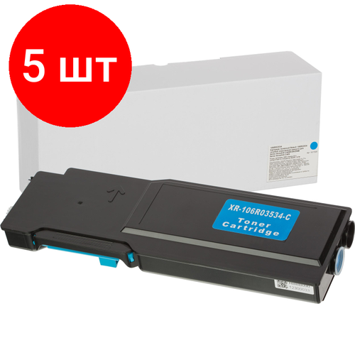 Комплект 5 штук, Картридж лазерный Retech 106R03534 гол. пов. емк. для Xerox C400/C405