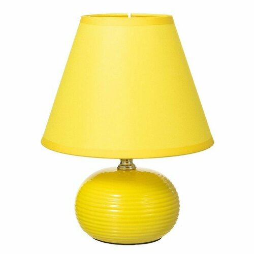 Настольная лампа "Саленто" Е14 40Вт желтый 17х17х23 см RISALUX (комплект из 2 шт)