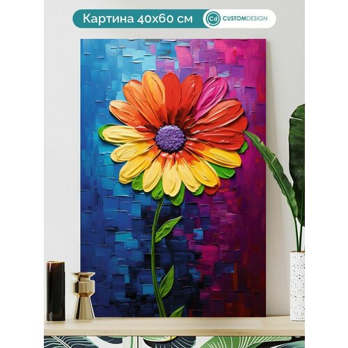 Картина на стену большая Цветы 40х60 см 16/301-0014170-70094