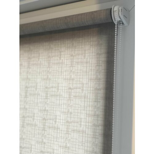 Рулонные шторы, Крис серый, 55x170 см
