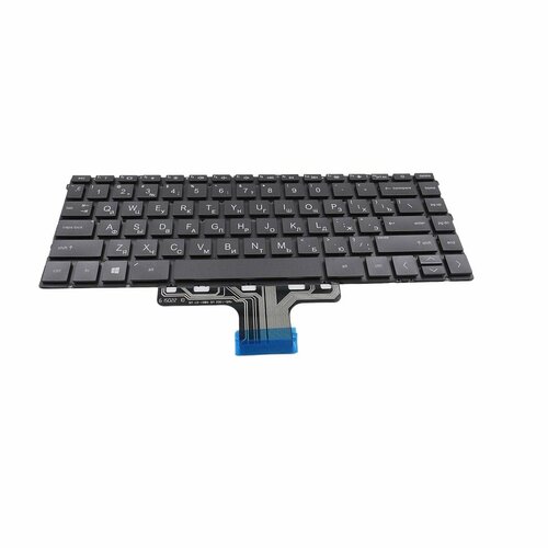 Клавиатура для HP Pavilion x360 14-dw0014ur ноутбука с подсветкой
