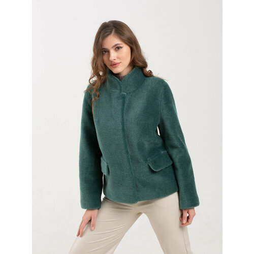 Куртка, размер 48, зеленый