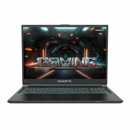 Игровой ноутбук GIGABYTE G6, 16" (1920x1200) IPS 165Гц/Intel Core i5-13500H/16ГБ DDR5/512ГБ SSD/GeForce RTX 4060 8ГБ/Win 11 Home, черный (MF-52KZ853SH)