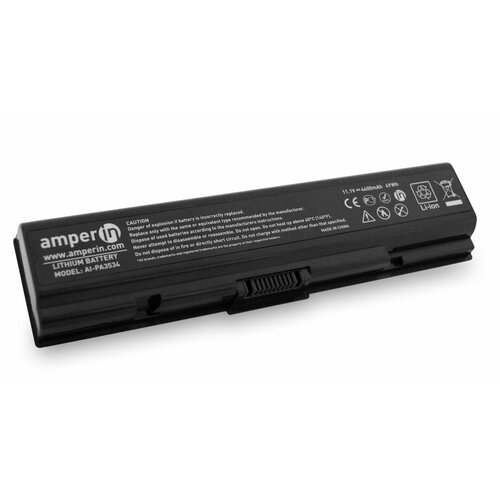 Аккумуляторная батарея Amperin для ноутбука Toshiba Satellite L500 11.1V (4400mAh)