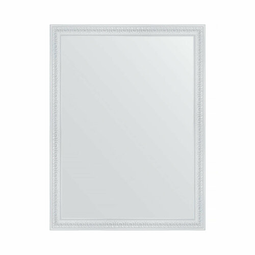 Зеркало настенное EVOFORM в багетной раме алебастр, 62х82 см, для гостиной, прихожей, кабинета, спальни и ванной комнаты, BY 1006