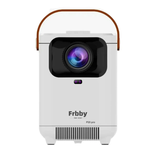 Портативный проектор Frbby P20 PRO 4K Wi-Fi Bluetooth для дома, дачи, офиса, Белый