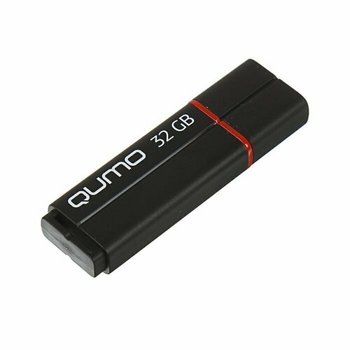 Флешка Qumo Speedster 3.0, 32 Гб, USB3.0, чт до 140 Мб/с, зап до 40 Мб/с, черная (комплект из 2 шт)