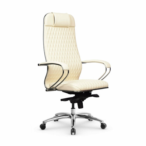 Компьютерное офисное кресло Metta Samurai КL-1.04 В-Edition MPES Молочное