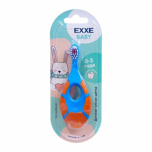Exxe Детская зубная щётка EXXE Baby 0-2 года