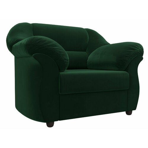 Кресло Карнелла, Велюр зеленый