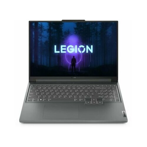 Ноутбук игровой Lenovo Legion Slim 5 16IRH8 82YA00DMLK, 16", 2023, IPS, Intel Core i5 13420H 2.1ГГц, 8-ядерный, 16ГБ DDR5, 512ГБ SSD, NVIDIA GeForce RTX 3050 для ноутбуков - 6 ГБ, без операционной с