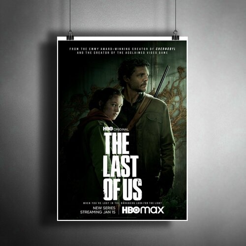 Постер плакат для интерьера "Сериал, игра: Одни из нас. The Last of Us" / Декор дома, офиса, комнаты, квартиры, детской A3 (297 x 420 мм)