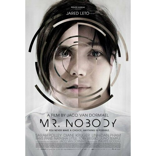 Плакат, постер на холсте Господин Никто (Mr. Nobody), Жако ван Дормель. Размер 21 х 30 см