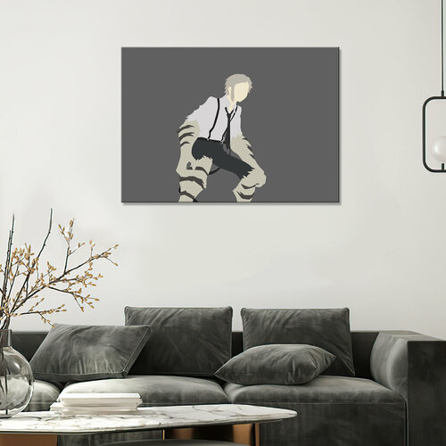 Интерьерная картина на холсте - Накаджима в форме белого тигра 50х70