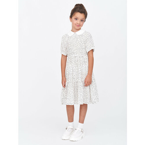 Школьное платье Prime Baby, размер 110-116, белый