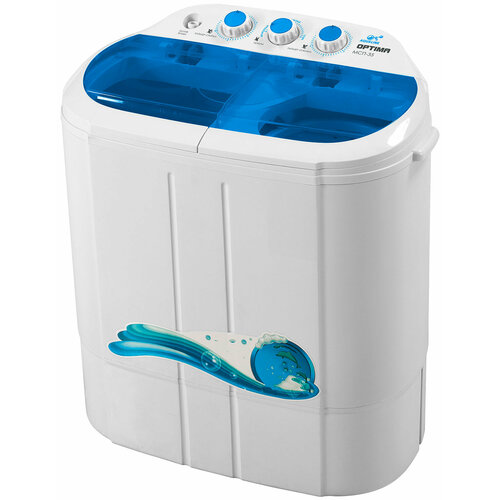 Активаторная стиральная машина OPTIMA МСП-35 синяя