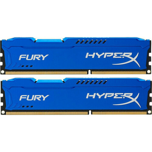 Оперативная память HyperX FURY Blue DDR3 1600 МГц 2x8 ГБ (HX316C10FBK2/16)