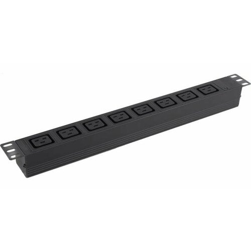 Exegate EX280872RUS Блок розеток ExeGate ServerPro PDU-19H014 Al-8C19-C20, 19,1U, алюм, 8 IEC 320 C19, С20