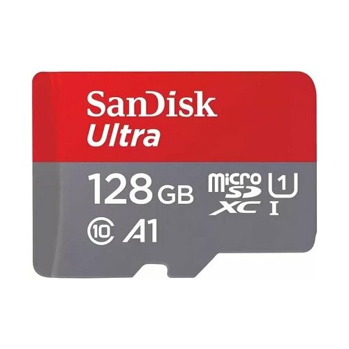 Флеш карта microSD 128GB SanDisk microSDXC Class 10 Ultra UHS-I A1 140MB/s