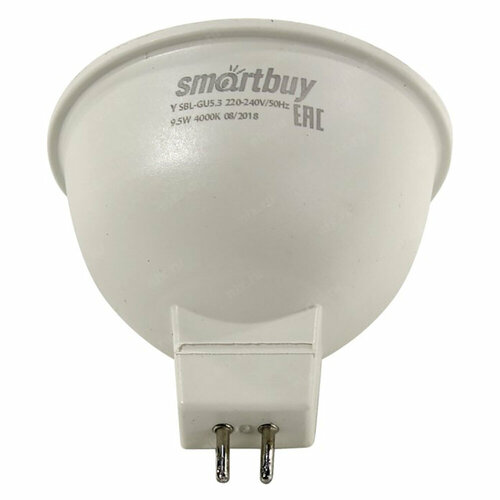 Светодиодная лампа Smartbuy 9,5 Вт 220 В GU5,3 дневной свет