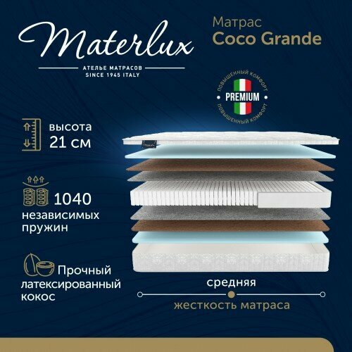 Матрас Materlux Coco Grande 100x190