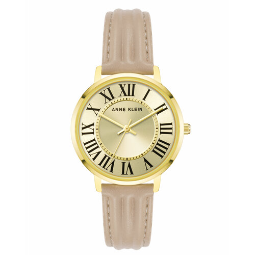 Наручные часы ANNE KLEIN Leather 3836GPTN, желтый