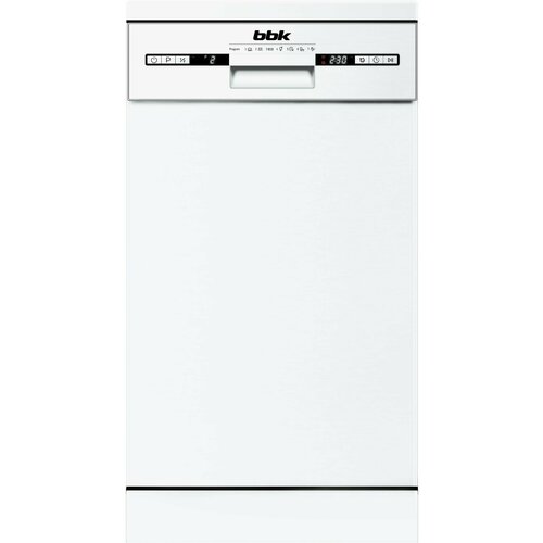 Встраиваемая посудомоечная машина BBK 45-DW119D (W) (белый)