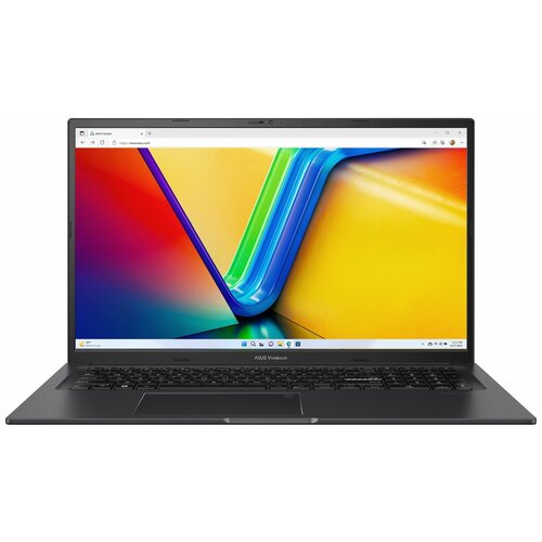 Ноутбук Asus VivoBook 17X K3704VA-AU102 17.3"(1920x1080) Intel Core i9 13900H(2.6Ghz)/16GB SSD 1 TB/ /No OS/90NB1091-M00420