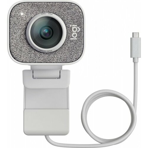 Веб-камера Logitech StreamCam White для стримминга, белая, 2Mp