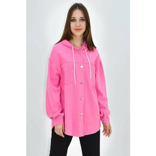 Куртка-рубашка Tango Plus, размер one size, фуксия, розовый