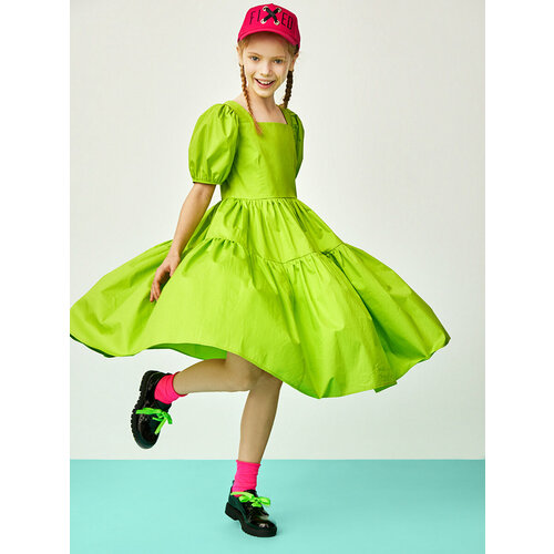 Платье Noble People, размер 128, зеленый
